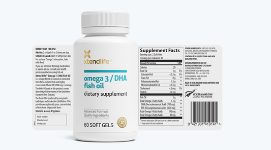 DHA (Docosahexaenoic Acid) | Benefits of DHA - Xtendlife