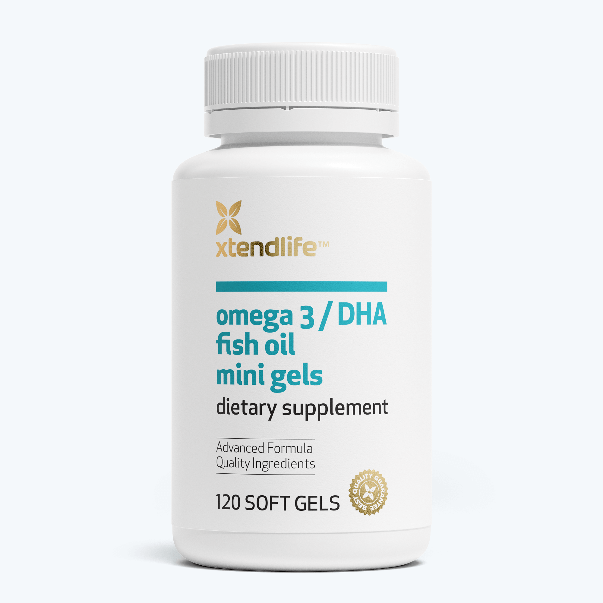 Omega 3/DHA Fish Oil Mini Gels | Same Strength, Smaller soft gels ...